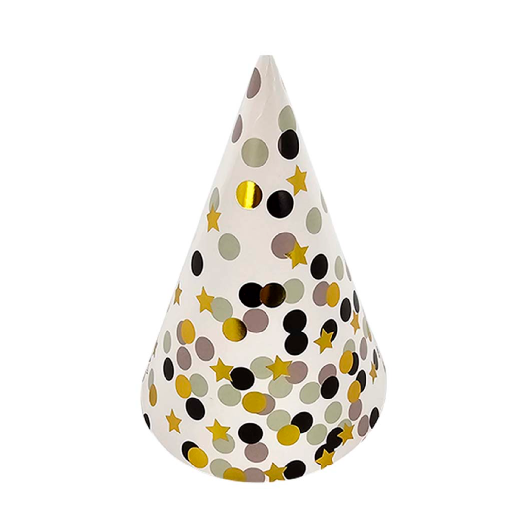 Ковпак святковий із тисненням "Конфеті на білому" 123457 купити в Києві ...